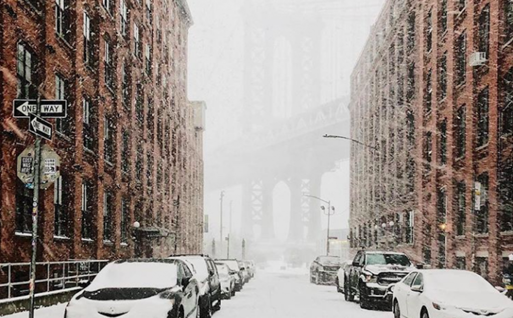 Le "Bomb Cyclone" à New York en photos - French Morning US