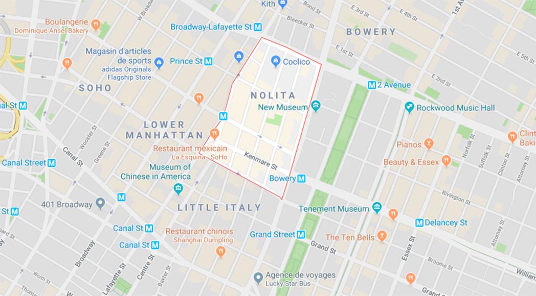 NoLiTa, le nouveau quartier des boutiques françaises à New York ...