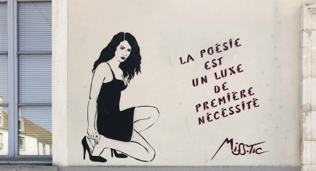 Art urbain et poésie: l’univers de Miss.Tic s’expose à Miami - French ...