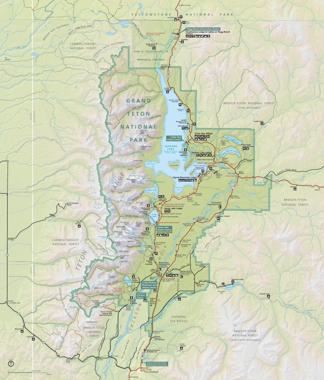 Parc national de Grand Teton: Des sommets majestueux et une histoire ...