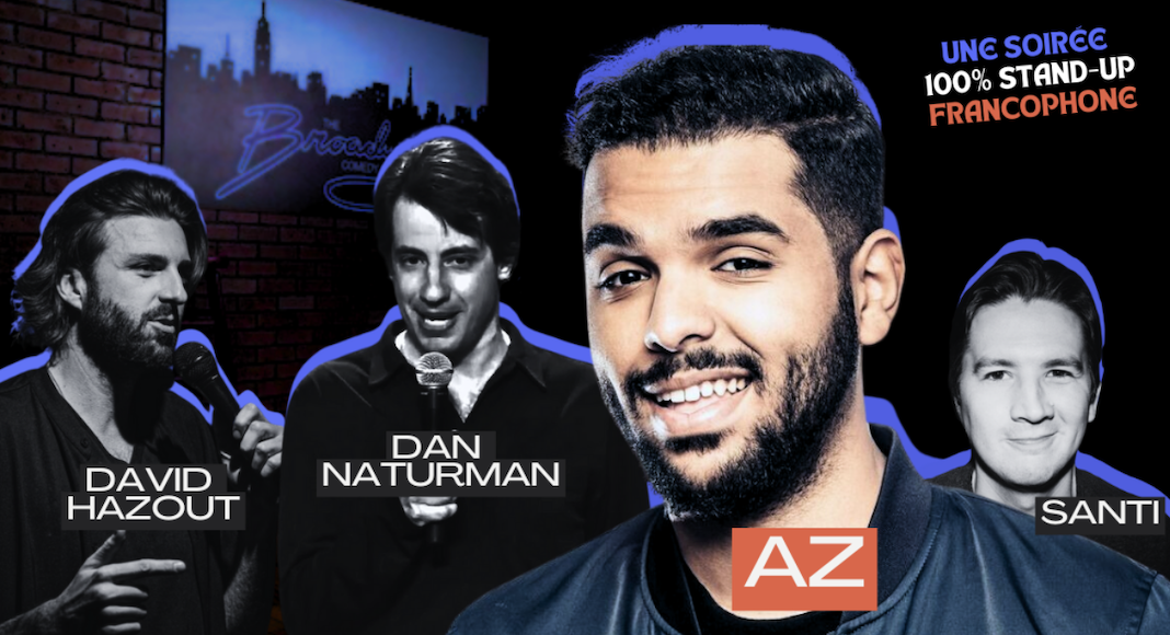 Le New York French Comedy revient avec 4 humoristes francophones ...