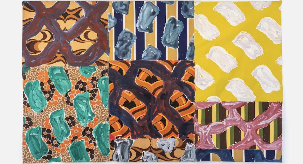 Le travail de Claude Viallat mis en lumière à la Galerie Templon ...