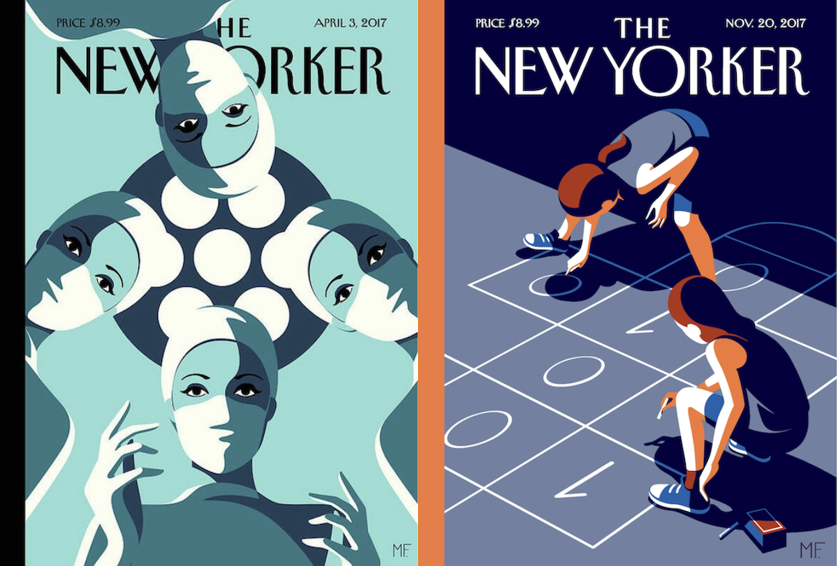 Malika Favre, l'artiste qui a croqué Kamala Harris pour le New Yorker ...