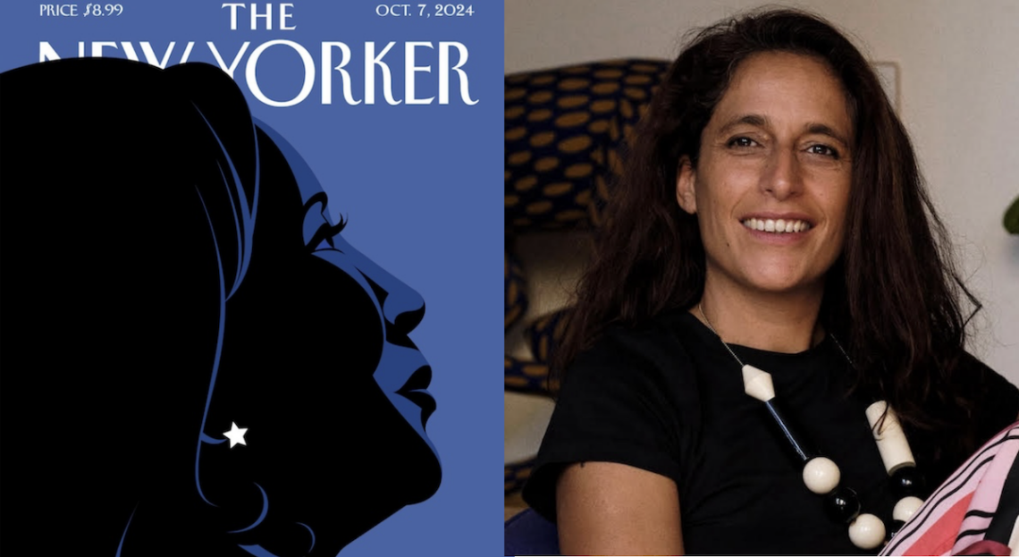 Malika Favre, l'artiste qui a croqué Kamala Harris pour le New Yorker ...