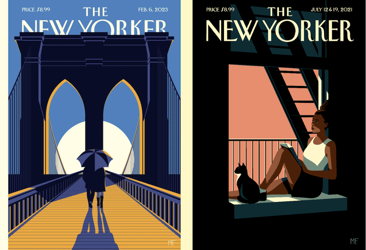 Malika Favre, l'artiste qui a croqué Kamala Harris pour le New Yorker ...